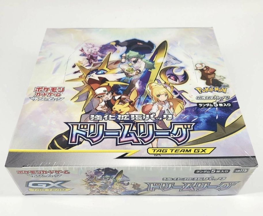 Pokémon Japanese Tag Team GX Dream League Booster Box SM11B (Neu und ...