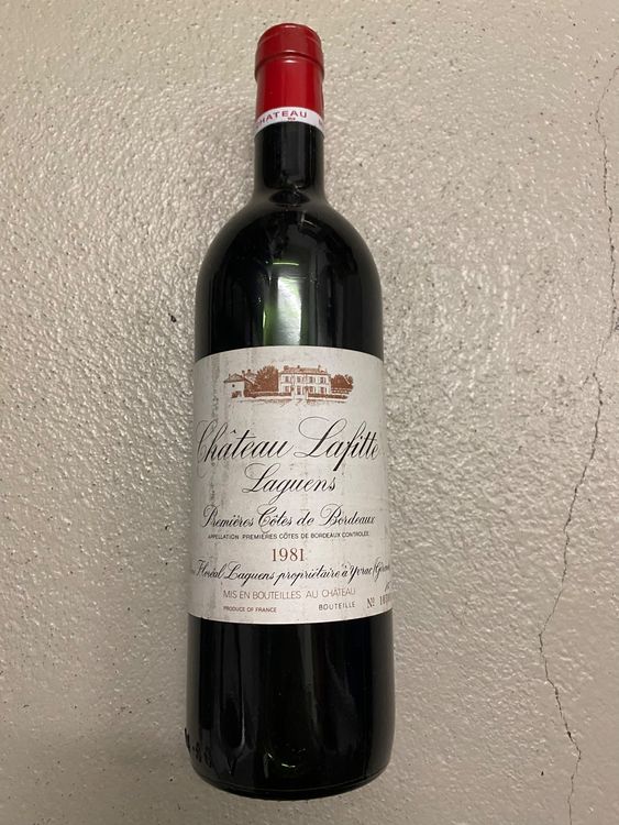 Chateau Lafitte Laguens 1981 | Kaufen auf Ricardo