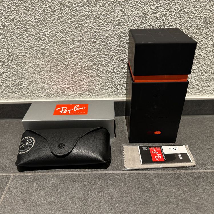 Ray Ban Erika | RB4171 | Schwarz Glanz | G-15 Polarisiert (Gebraucht ...