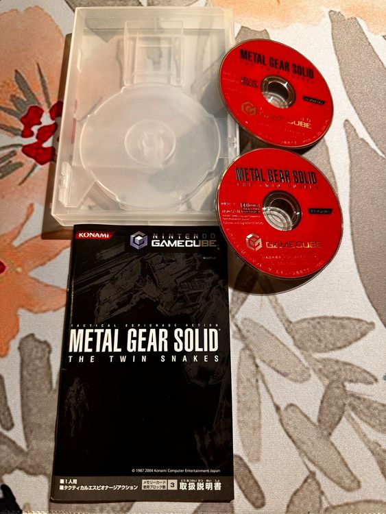 Nintendo Gamecube Jap: Metal Gear Solid The Twin Snake (Gebraucht) in ...