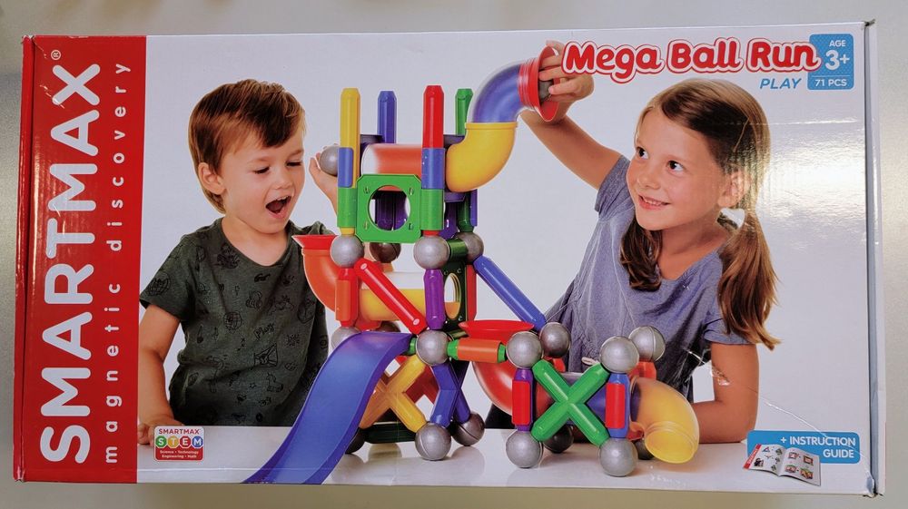 Magnet Spielzeug SmartMax Mega Ball Run Kugelbahn für Kinder | Kaufen ...