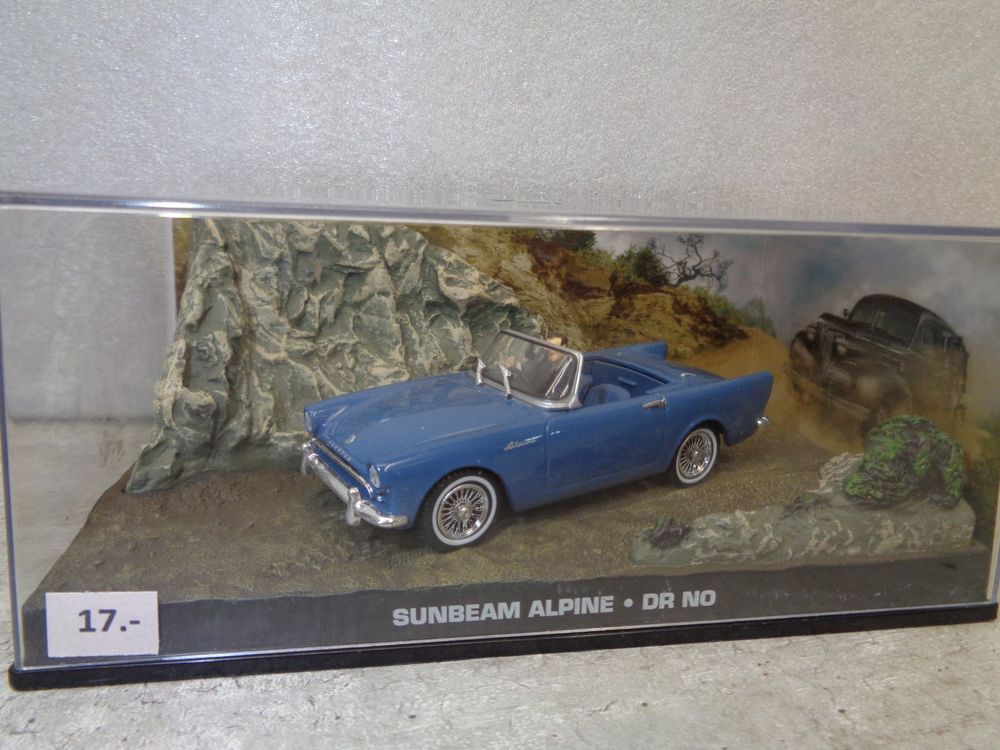 Altaya 1:43 Sunbeam Alpine Diorama James Bond 007 | Acheter sur Ricardo