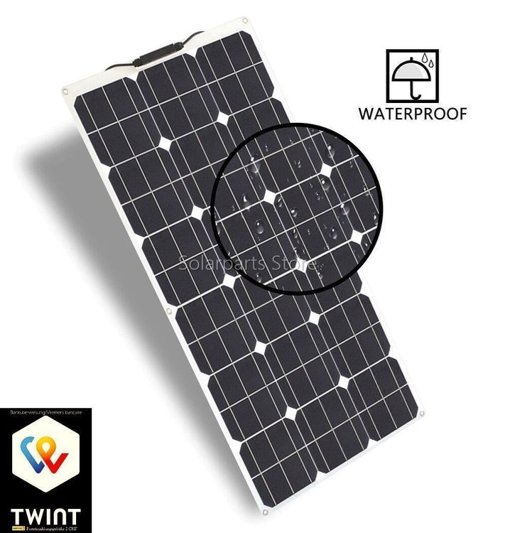 NEU Flexibles Solarpanel 100W. (Neu und originalverpackt) in Wittenbach ...