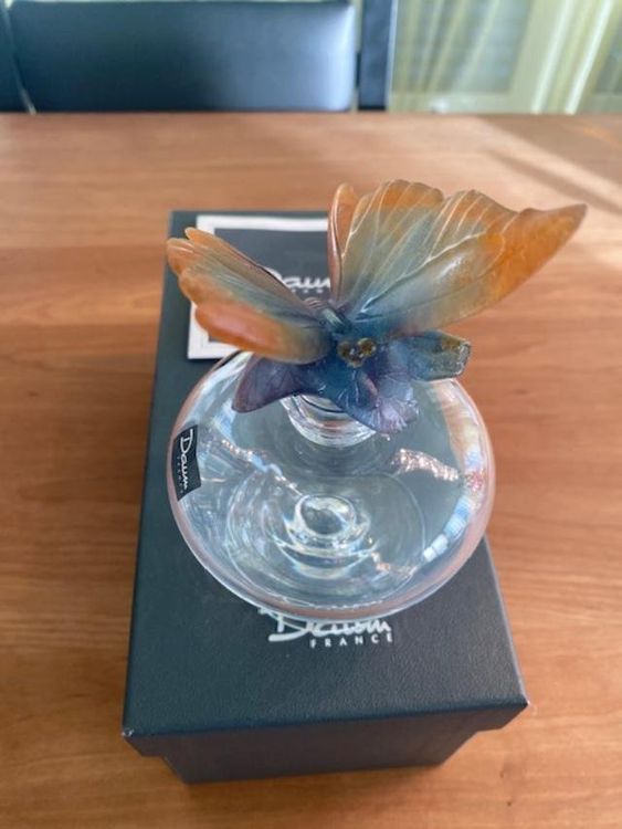 Daum France Vase Parfum Flacon Papillon (Neu (gemäss Beschreibung)) in ...