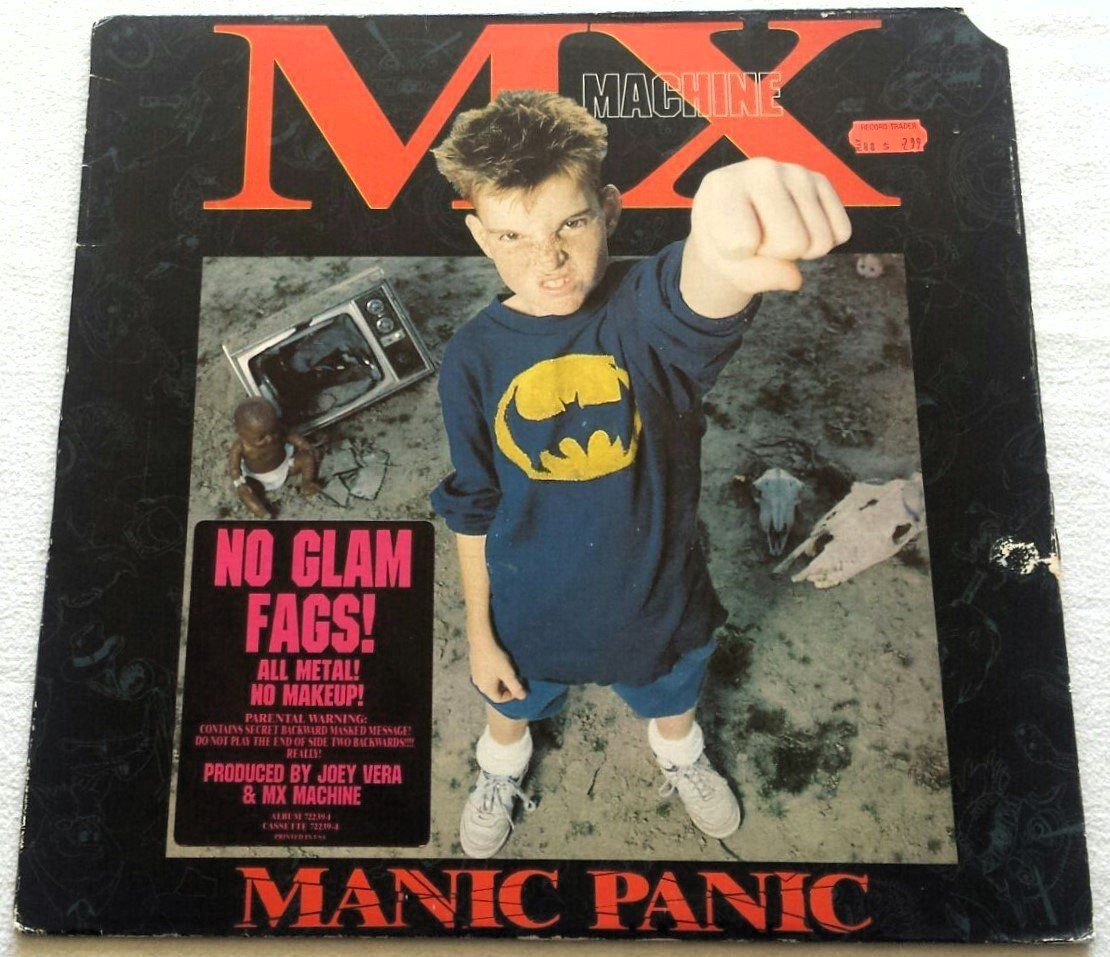 MX Machine - Manic Panic - LP - 1988 - US First Press (Gebraucht) in ...