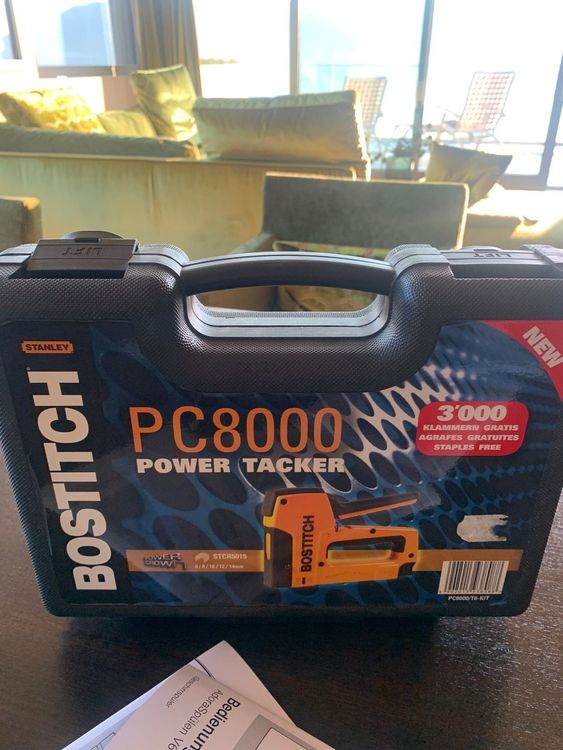 Bostitch Power Tacker PC 8000 | Kaufen auf Ricardo
