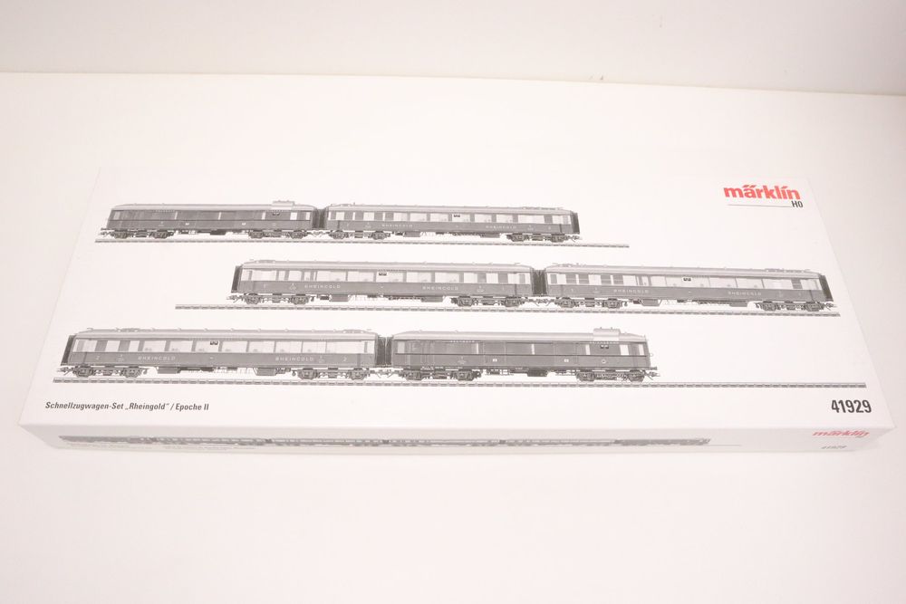 Märklin 41929 DRG Schnellzugwagen-Set "Rheingold", AC H0 (Gebraucht) in Basel für CHF 240 – mit ...