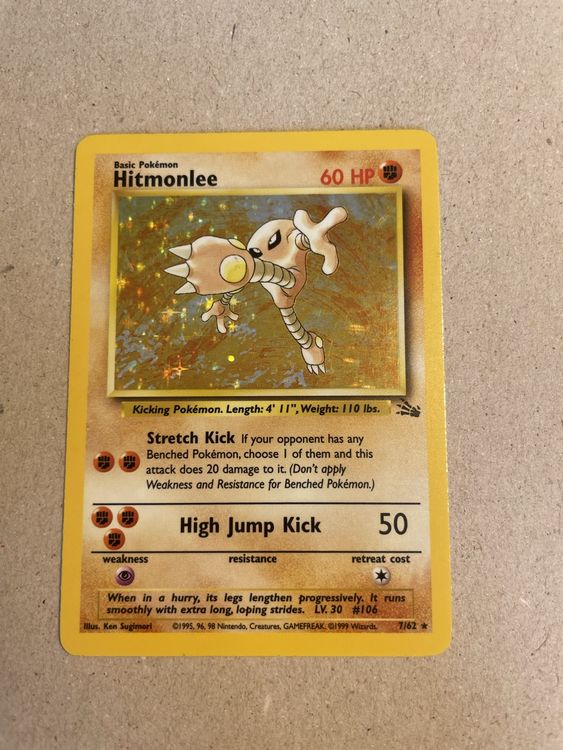 Kicklee Pokemon Karte Holo (Englisch) | Kaufen auf Ricardo