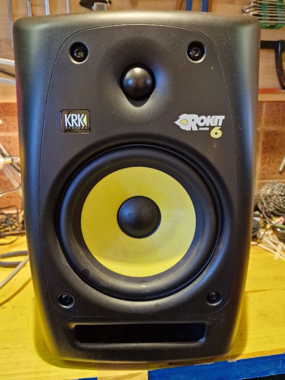 KRK Rokit 6 RPG2 aktiv Lautsprecher 1xdefekt / 1xOK (Gebraucht) in ...