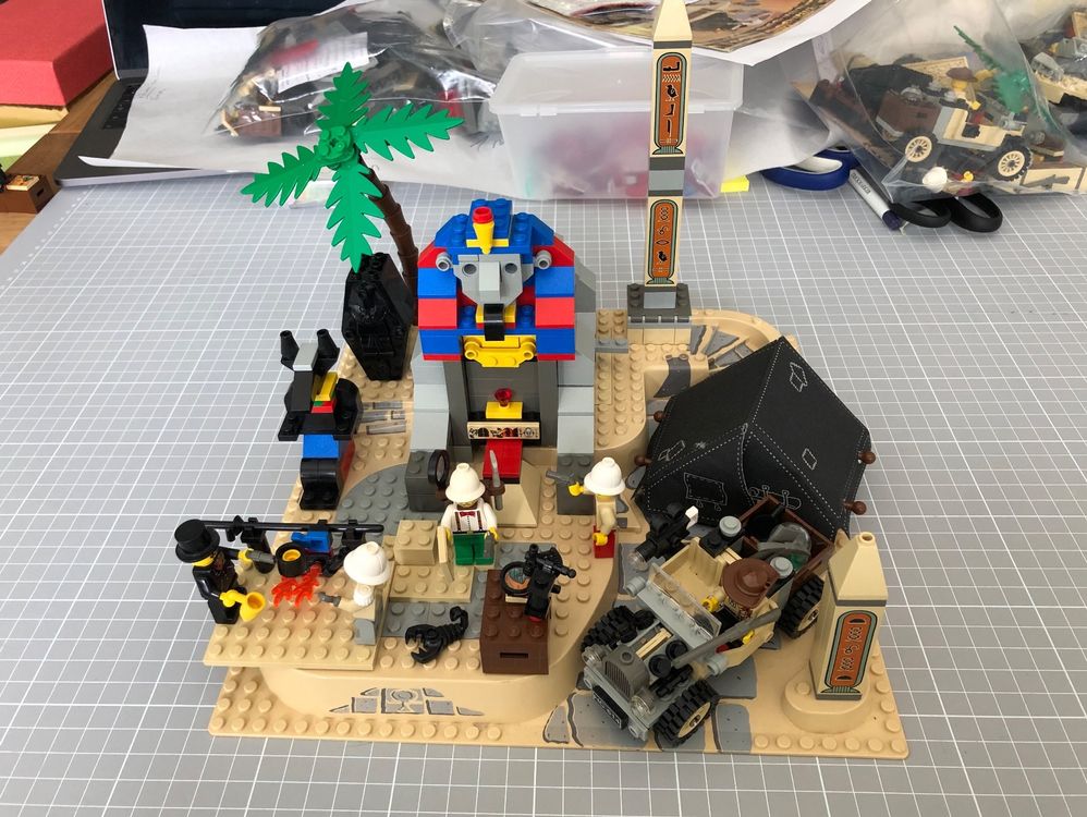 Lego 5978 „Sphinx Secret Surprise“ komplettes Set +Anleitung (Gebraucht ...