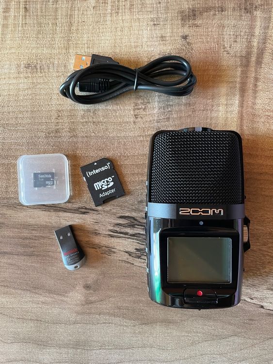 Zoom Portable Recorder H2n plus 1GB SD Karte und Reader | Kaufen auf ...