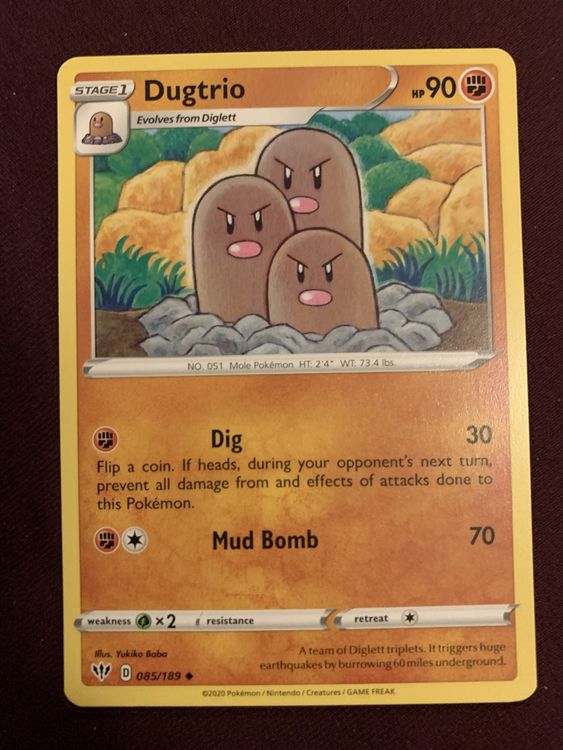 Digdri/Dugtrio Pokémon Karte english | Kaufen auf Ricardo