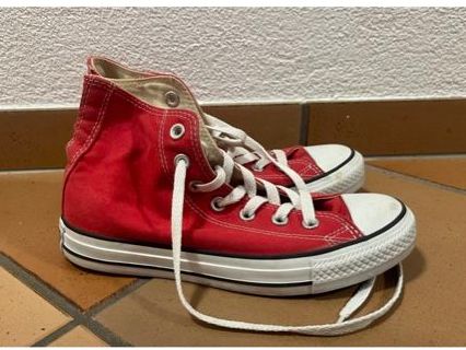 Rote Converse All Stars Chucks Gr. 37, guter Zustand (Neu (gemäss ...