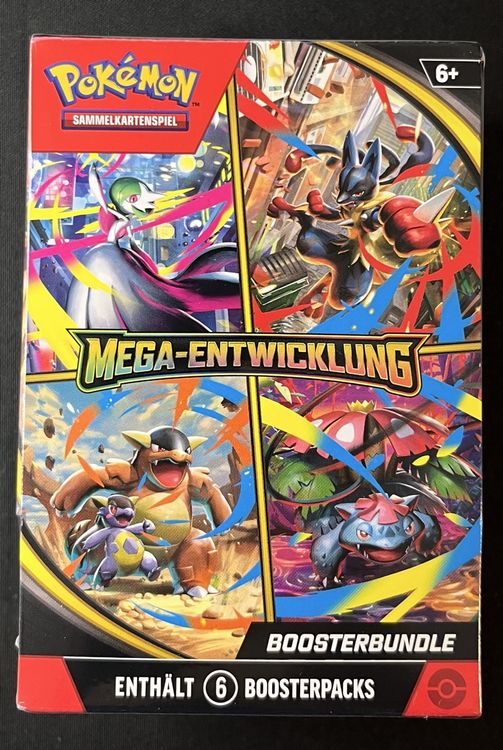 New Sealed Pokémon Mega Évolution Entwicklung Booster Bundle (Neu und ...