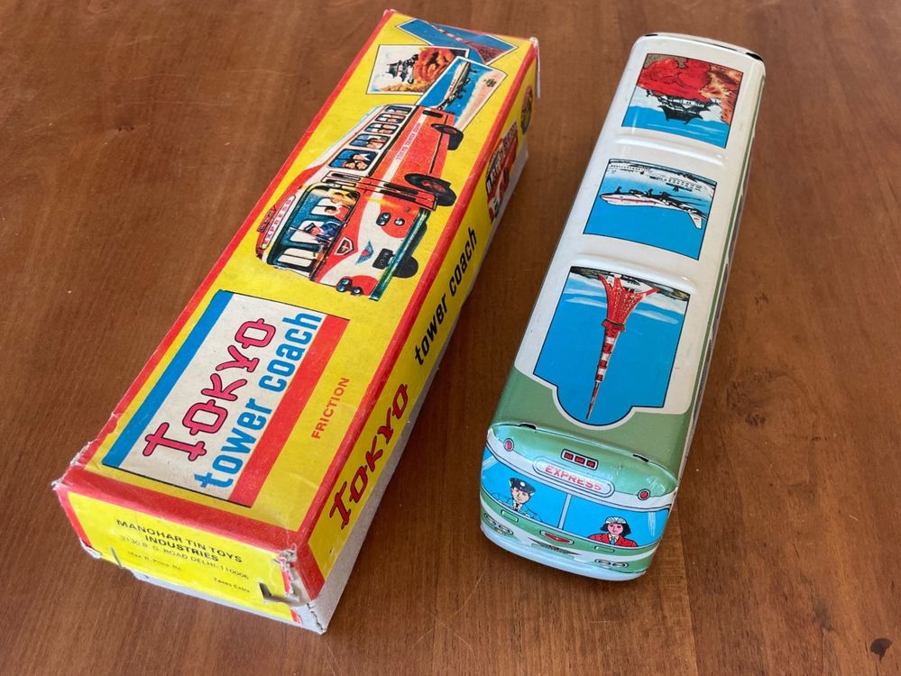 Bus Tokyo Tower aus Blech inkl. Schachtel | Kaufen auf Ricardo