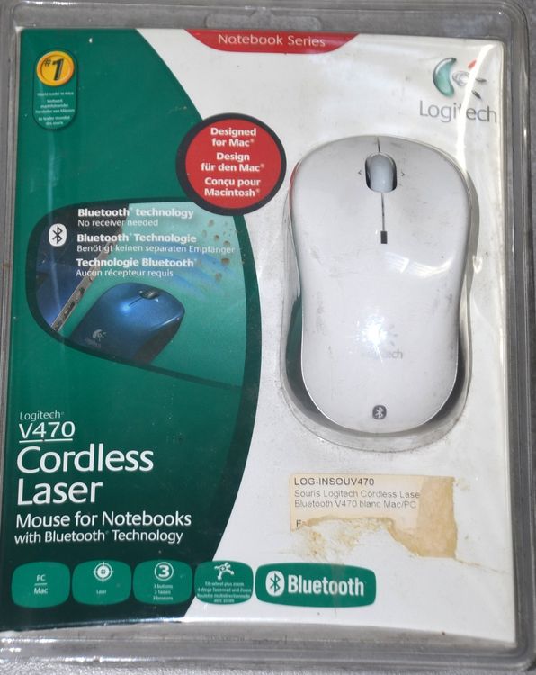 Logitech V470 Bluetooth Maus / souris (Neu und originalverpackt) in ...