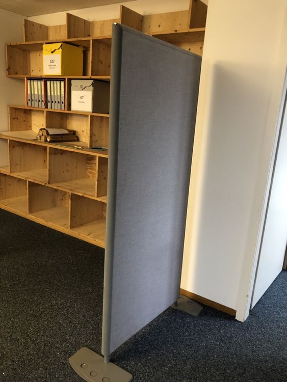 Mobile Trennwand / Raumteiler / Sichtschutz Büro (Gebraucht) in Gerlafingen für CHF 5 – nur ...