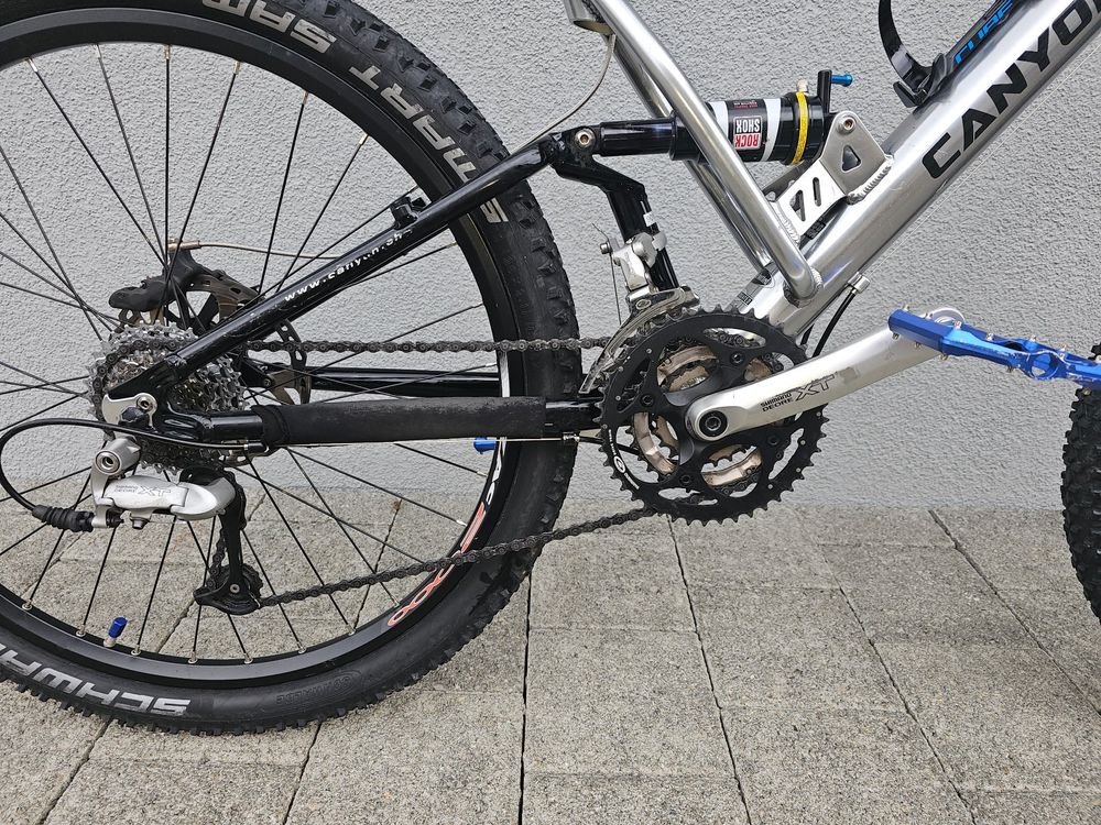 Mountainbike Canyon, 3x9, M bis 180cm, 4Kolben/2x180mm | Kaufen auf Ricardo