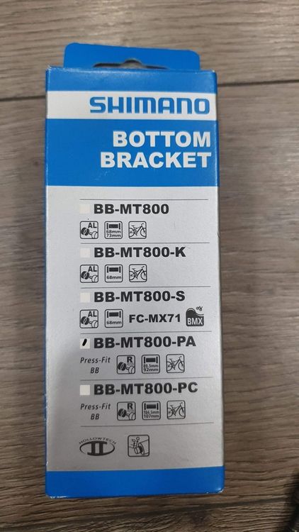 Shimano BB-MT800-PA, Pressfit Tretlager (Neu und originalverpackt) in Schmitten FR für CHF 10 ...