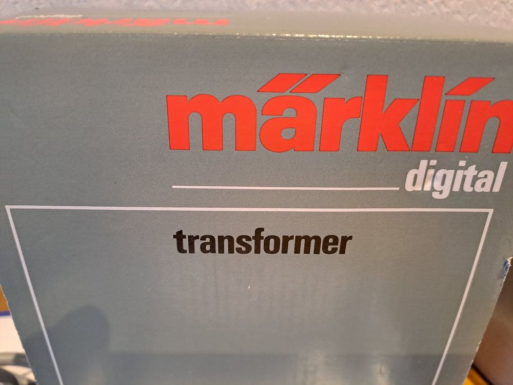 Märklin digital Transformer 6002 Spur H0 neu (Neu und originalverpackt ...