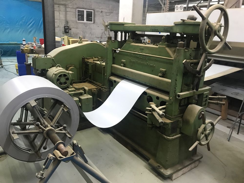 Blech Richtmaschine UNGERER (Gebraucht) in Aefligen für CHF 250 – nur Abholung auf Ricardo kaufen