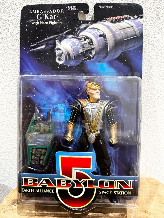 NEU 1997 warner bros BABYLON 5 AMBASSADOR G'KAR NARN FIGHTER (Neu und ...