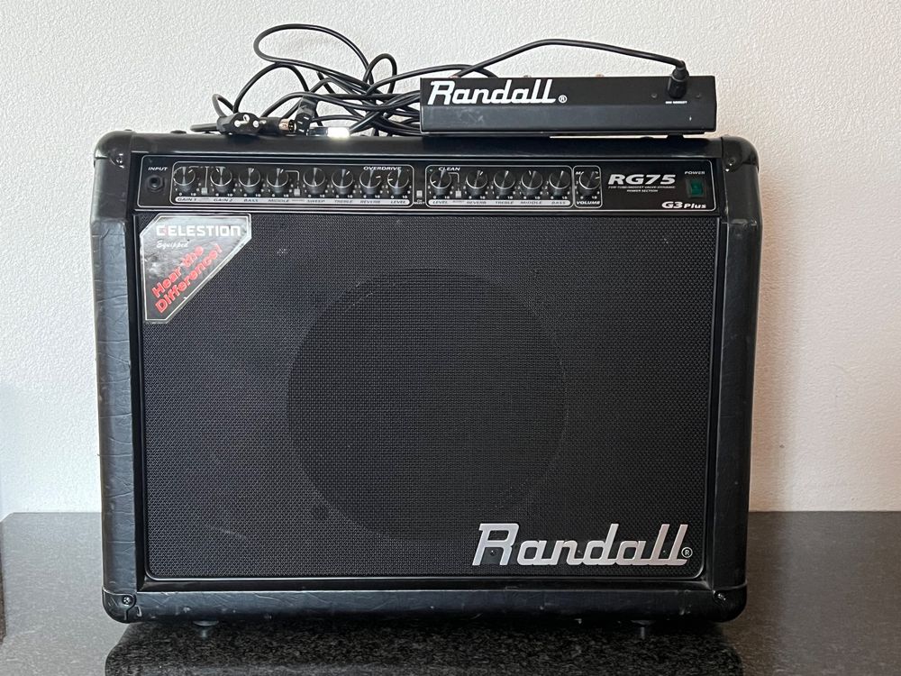 Randall RG75 G3 Plus Combo Verstärker inkl. Fusspedal (Gebraucht) in ...