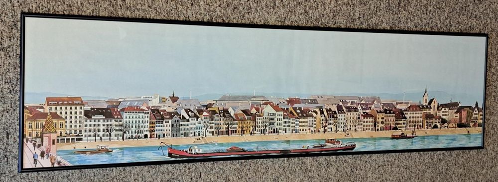 Das Kleinbasel: Panorama des Kleinbasler Rheinufers | Kaufen auf Ricardo