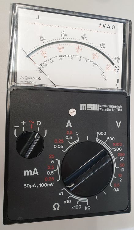 Multimeter analog Unimer 33 von Iskra in guten Zustand (Gebraucht) in ...