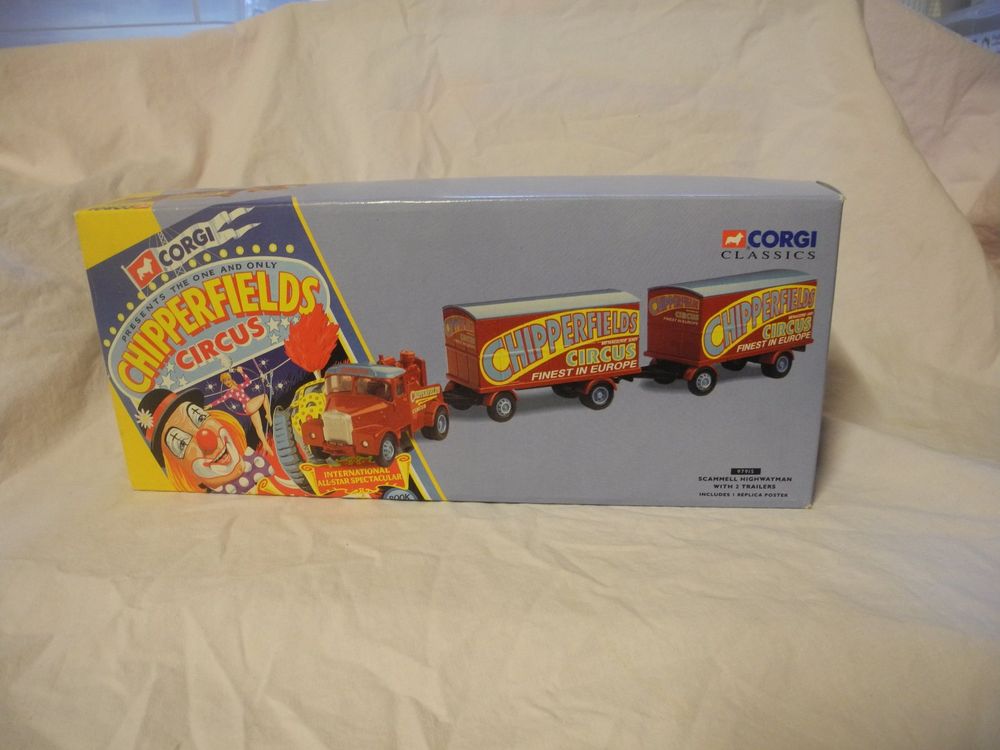 CORGI TOYS NR. 97915 SCAMMELL CHIPPERFIELDS CIRCUS MIB (Neu und ...