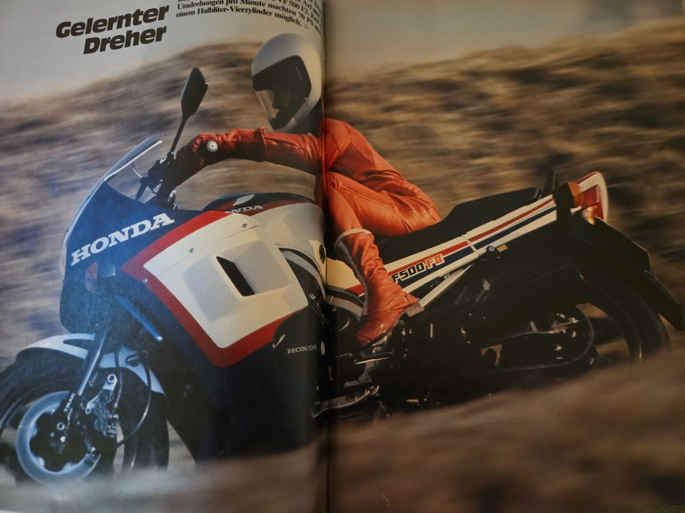Motorrad 6/84 Honda VF 1000 500 F2 750 Kawasaki KTM Puch xa (Gebraucht ...