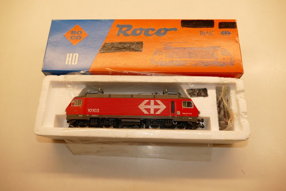Roco H0: SBB E-Lok Re IV Nr. 10103 (Gebraucht) in Niederhasli für CHF 80 – mit Lieferung auf ...