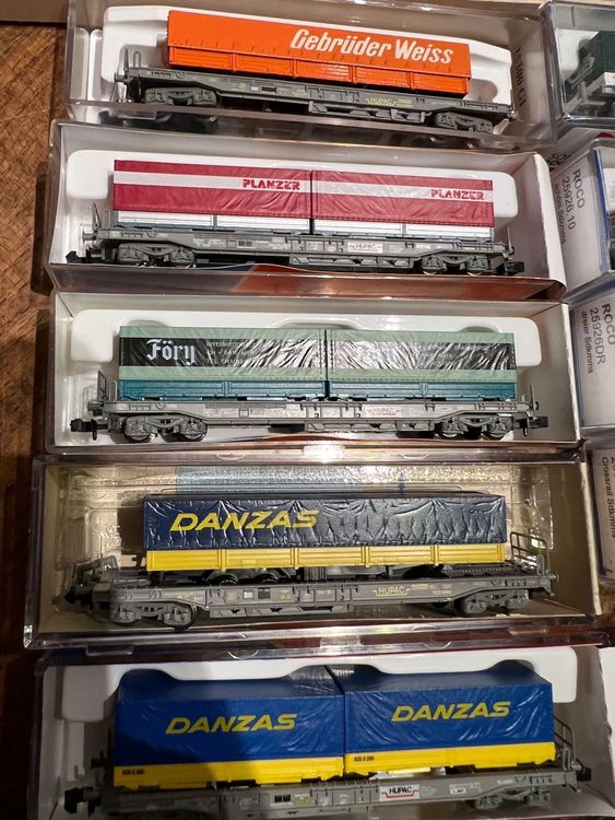 Lot 15 wagons HUPAC | Kaufen auf Ricardo