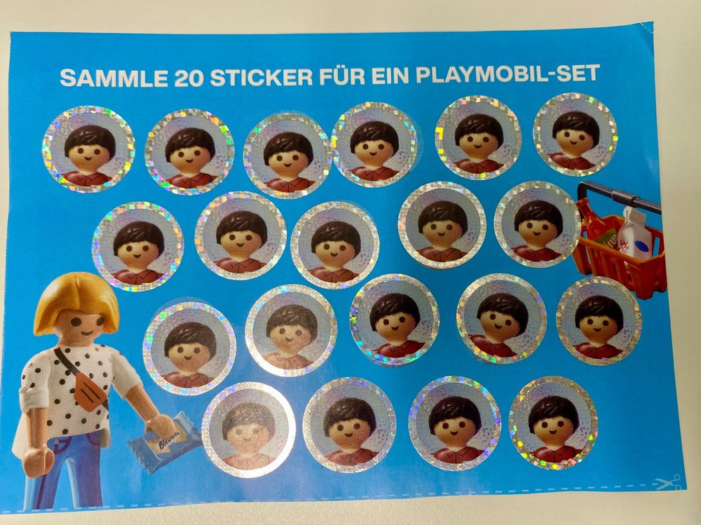 Playmobil MANIA Migros Sticker - 20 Sticker | Kaufen auf Ricardo