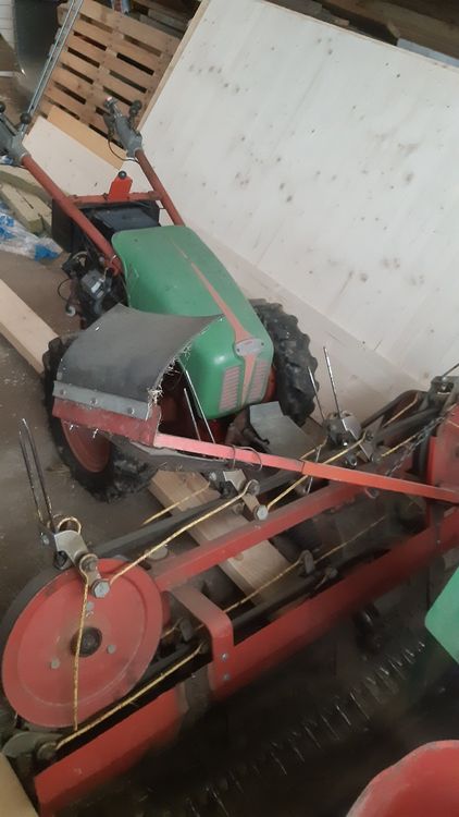 Rapid 505 mit Bandeingraser (Gebraucht) in Obbürgen für CHF 720 – nur Abholung auf Ricardo kaufen