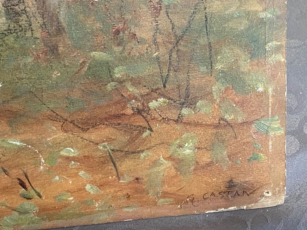 Gustave Eugène CASTAN (1823-1892) Tableaux peinture | Kaufen auf Ricardo