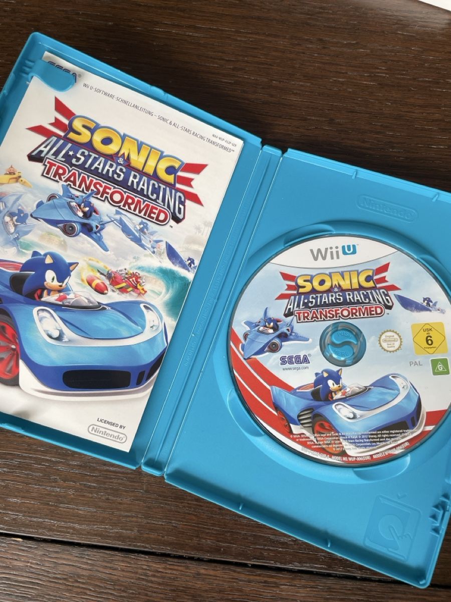 Sonic All-Stars Racing Transformed Wii U - Top Zustand! (Gebraucht) in ...