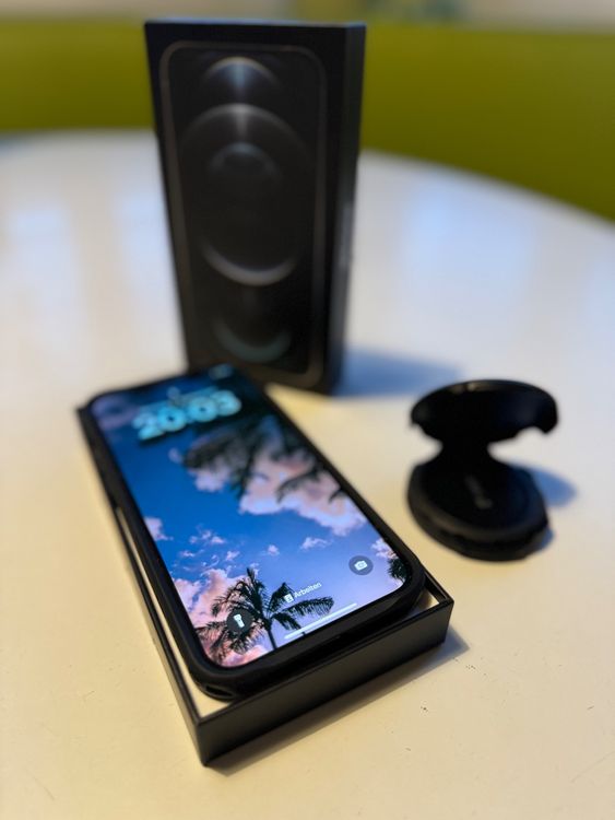 iPhone 12 Pro Max, Silver 256 GB! + Litechaser-PRO-Hülle +++ (Gebraucht ...