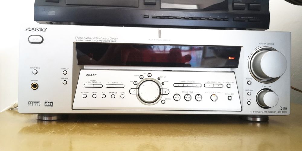 Verstärker Sony STR-DE875 Heimkino 5.1 AV Receiver silber | Kaufen auf ...