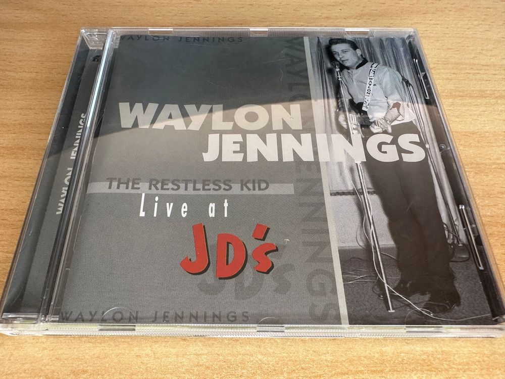 Waylon Jennings – The Restless Kid - Live At JD'S (Gebraucht) in Rikon ...