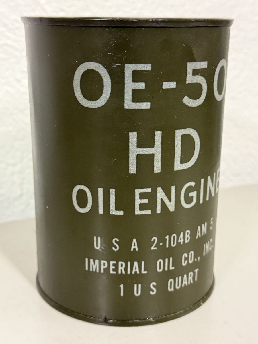 Rare bidon d’huile US ARMY NOS NEW OLD STOCK OELDOSE (Neuf (Voir ...