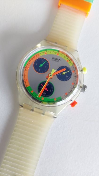 Swatch Chrono JELLY STAG SCK104 (Neu und originalverpackt) in Spiez für CHF 199 – mit Lieferung ...