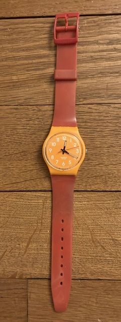 Swatch Uhr orange | Kaufen auf Ricardo