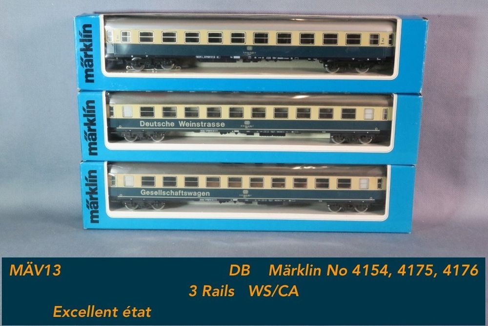 MÄV13 DB Märklin No 4154, 4175, 4176. | Kaufen auf Ricardo