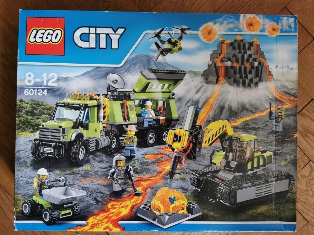 Lego City Vulkan Forscherstation 60124 (Neu und originalverpackt) in Derendingen für CHF 149 ...