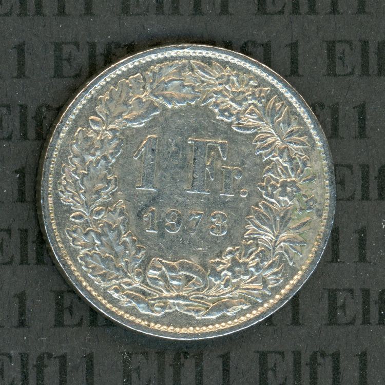 CHF___1.00 1973 ss-vz 1 Franken (Gebraucht) in Widnau für CHF 2.5 – mit Lieferung auf Ricardo kaufen