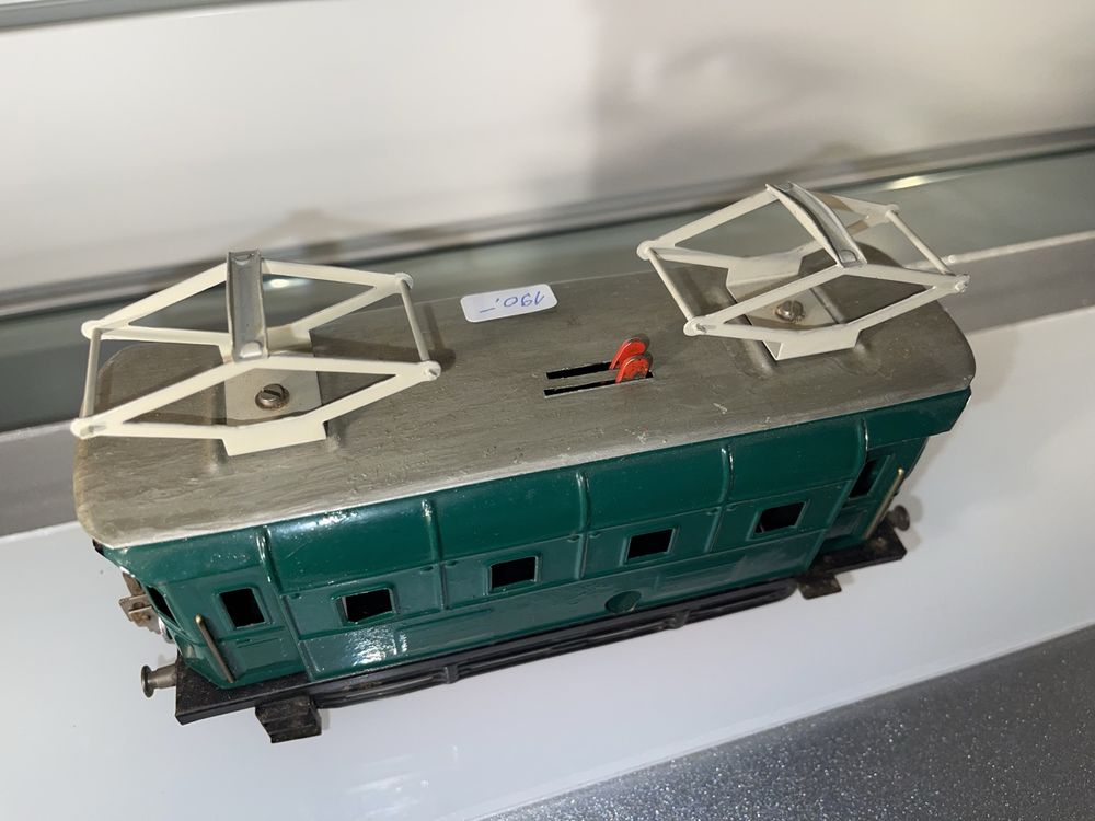 Erno Spur 0 Lokomotive mit Uhrwerkantrieb Antik Sammlerstück (Gebraucht ...