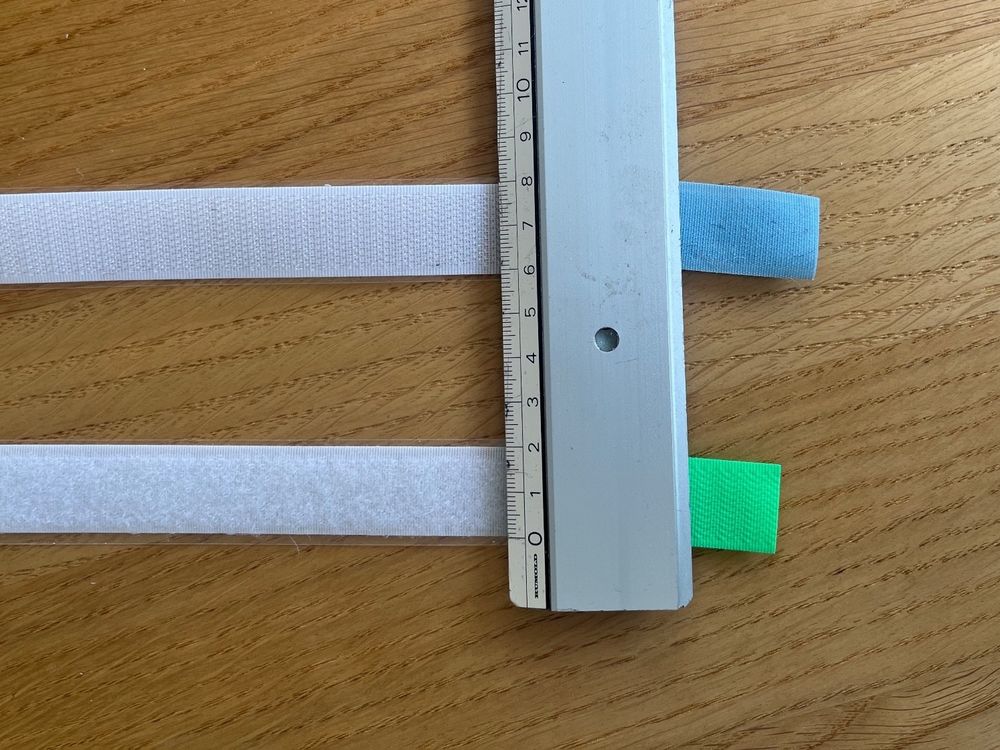 Klettband, Klettverschluss, Velcro, Klett, 20mm, 25m (Neu (gemäss ...