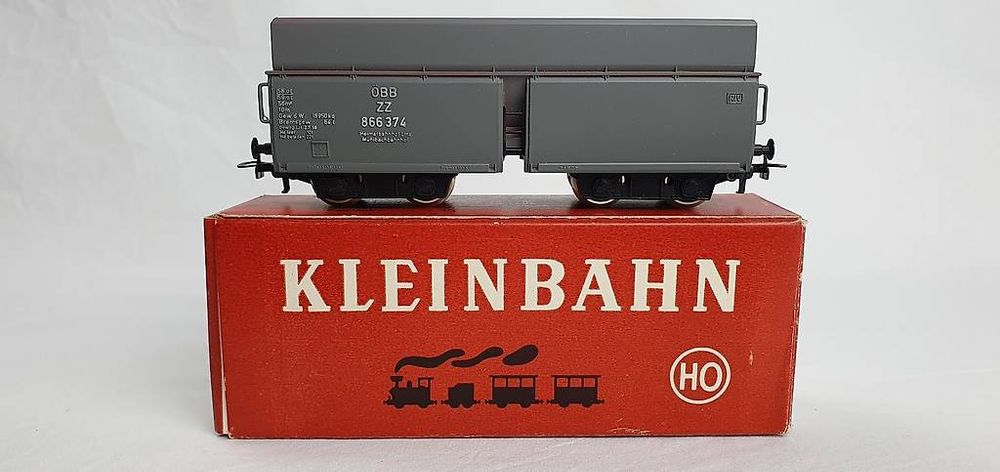 Kleinbahn 356 ÖBB ZZ Selbstentladewagen grau , OVP | Kaufen auf Ricardo