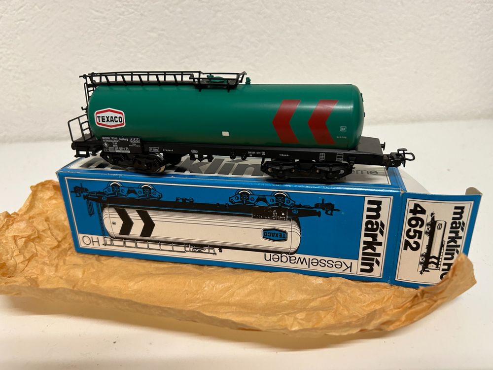 Märklin 4652 Kesselwagen "TEXACO" DB (Neu und originalverpackt) in ...